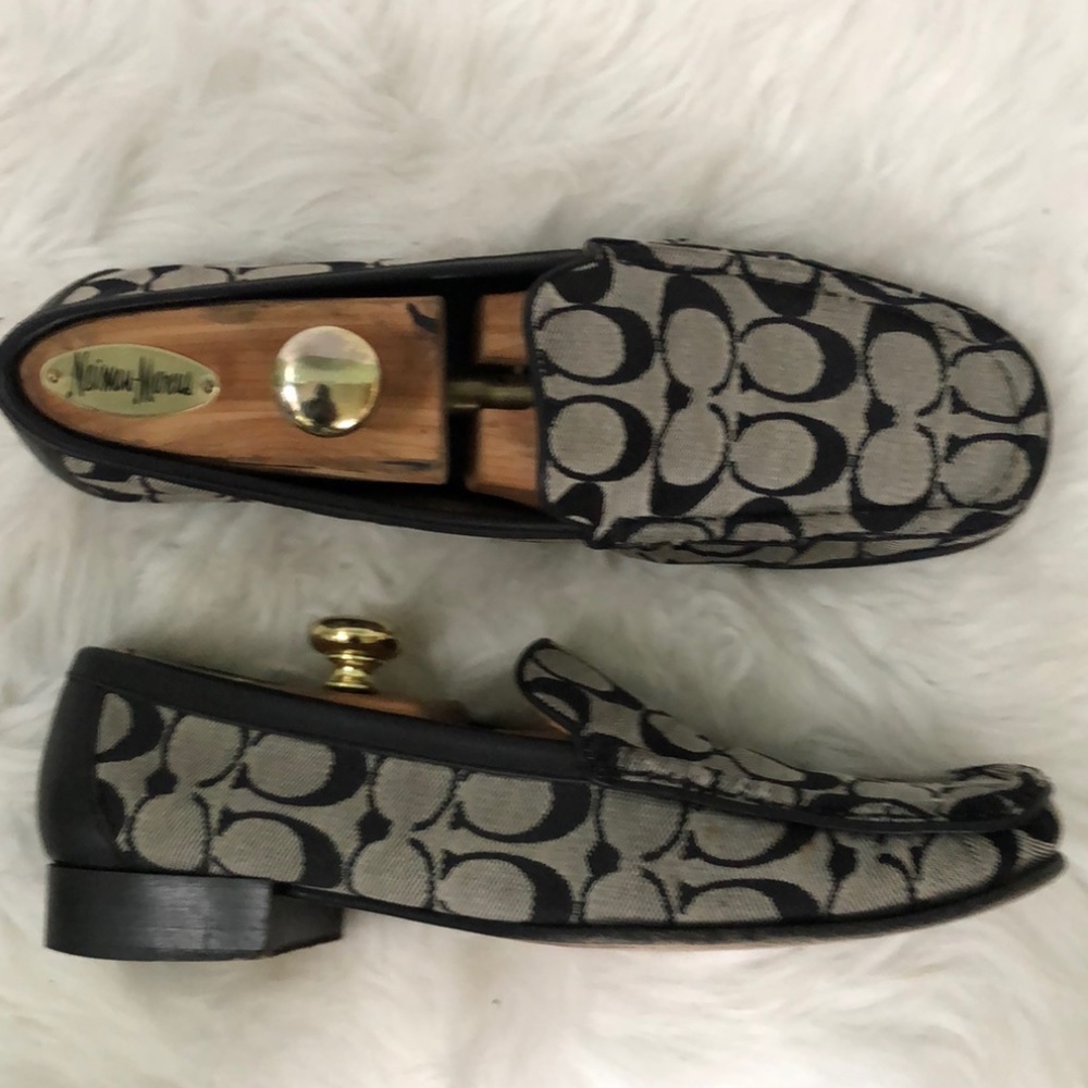 Coach Blue & Creme Colored Mens Shoes - Gem